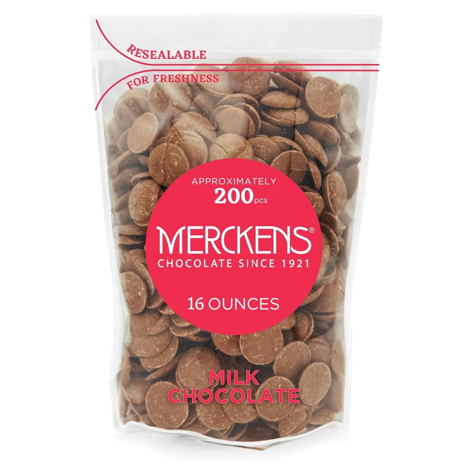 KIDU Milk Merckens Chocolate Melts - Melting Chocolate Candy Melts ...