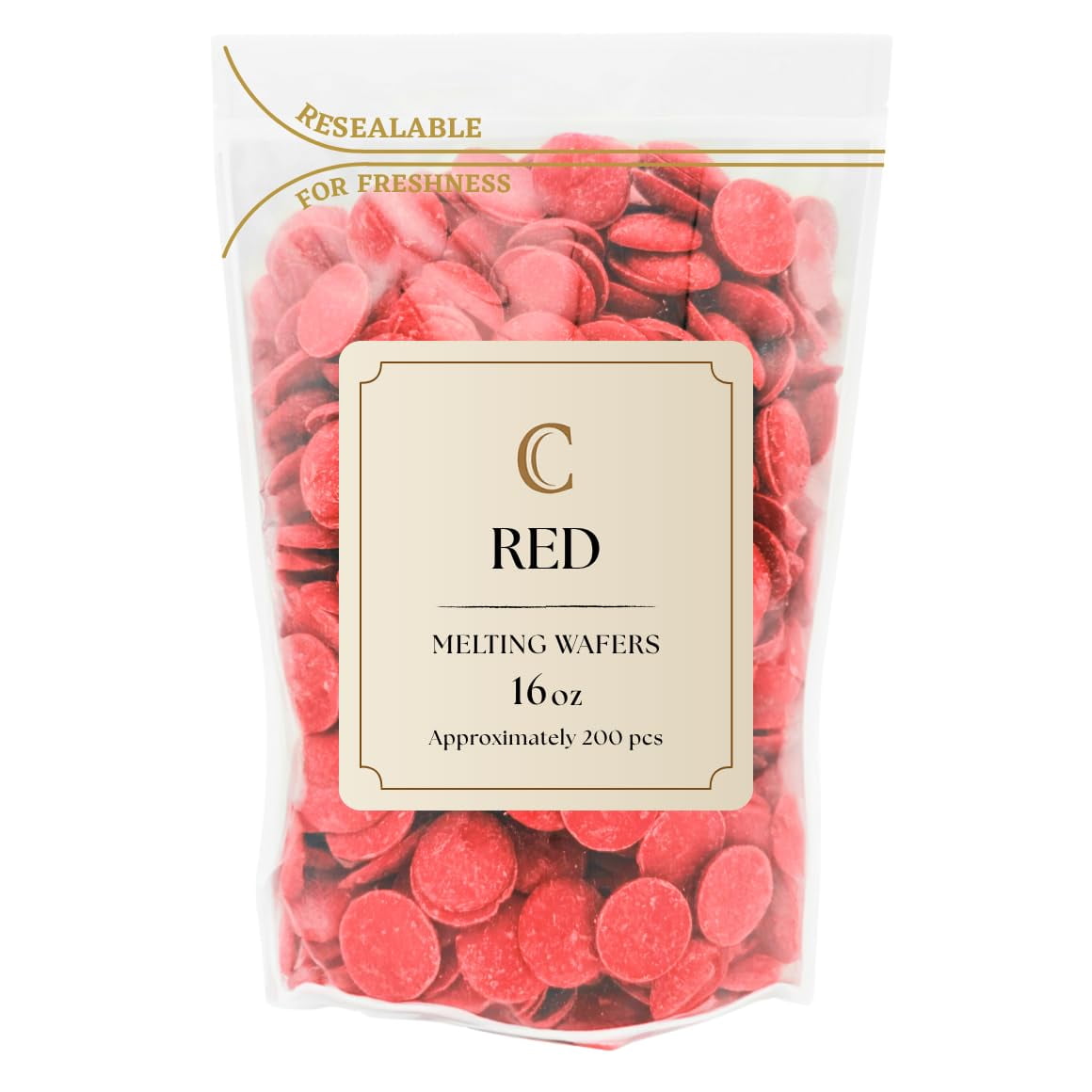 KIDU Red Chocolate Melting BDF32 Wafers 16 Ounces Bulk Perfect For ...
