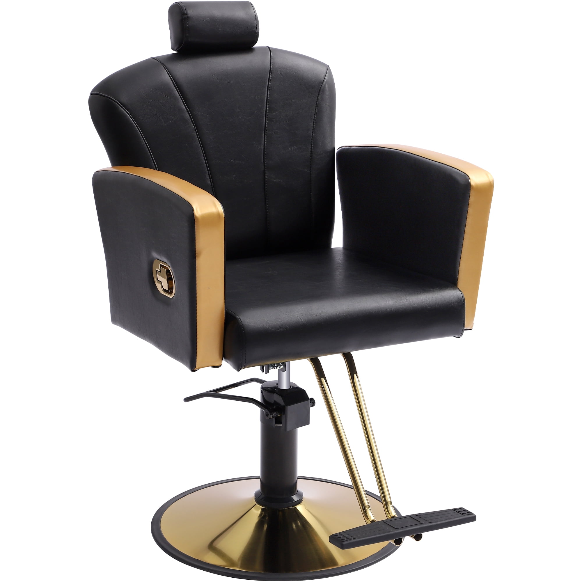 KIGOTY Barber Chair Reclining Salon Chair for Salonsfor Barbershop Hair ...