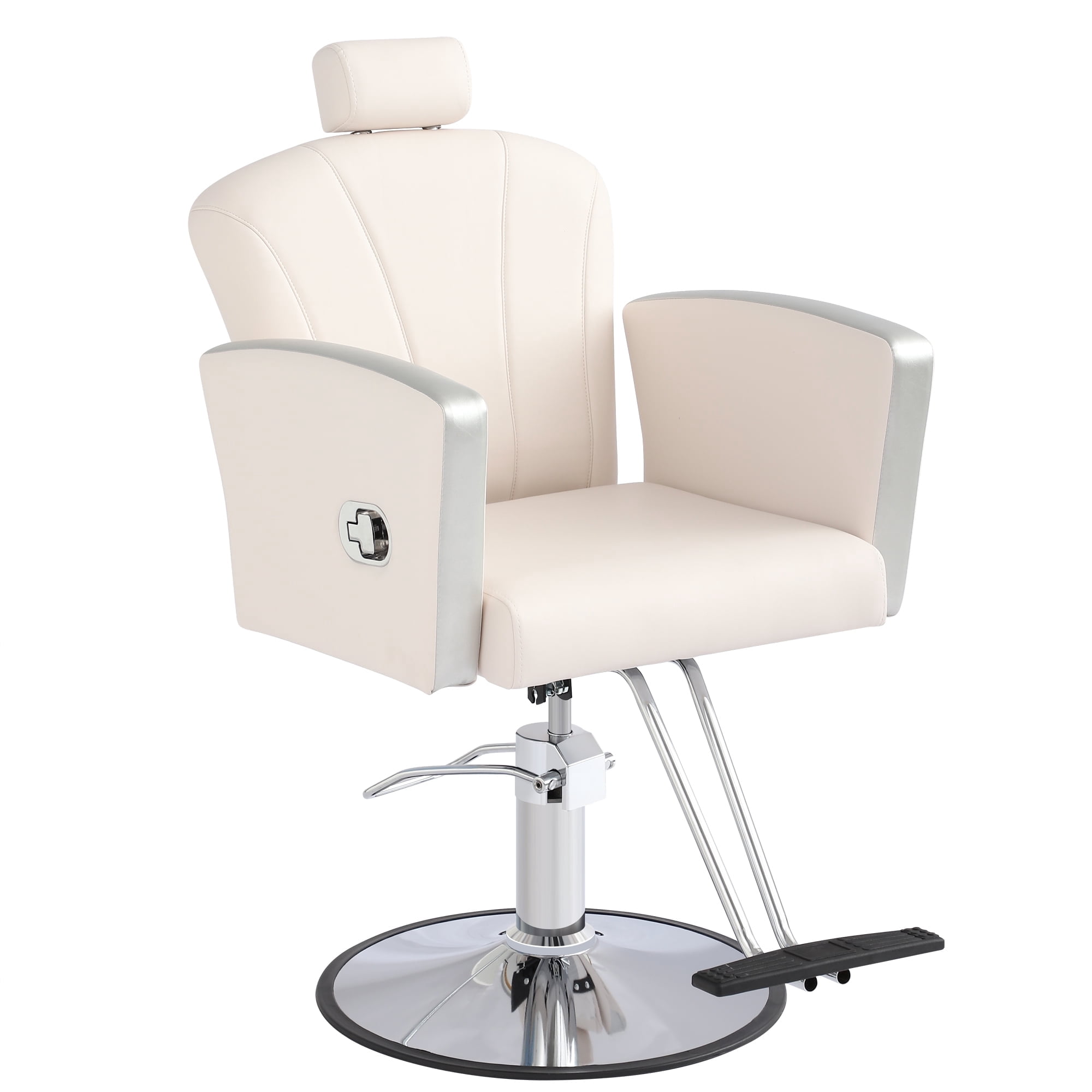 KIGOTY Barber Chair Reclining Salon Chair for Salonsfor Barbershop Hair ...