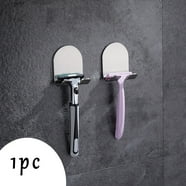 TIKA 4-Pack Stainless Steel Razor Holder for Shower – Self-Adhesive ...