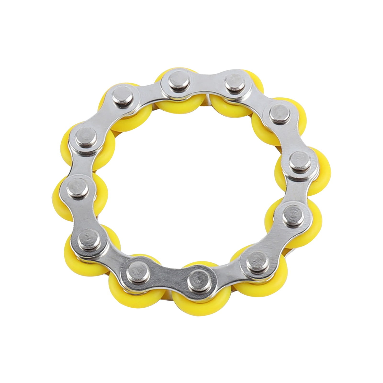 KIHOUT 12Pcs Sensory Fidget Toys Pack Flippy Roller Bike Chain Fidget ...