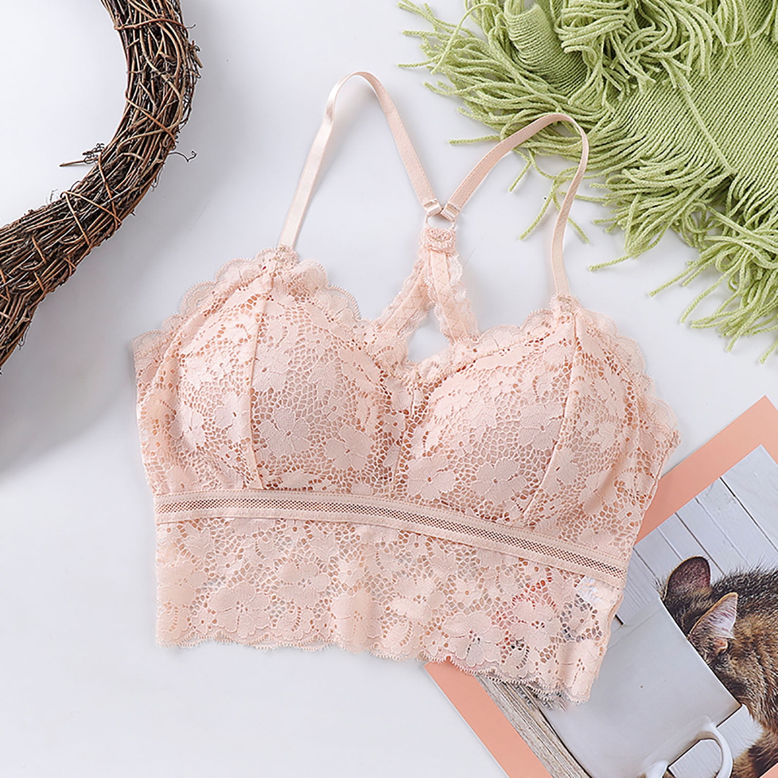 KIHOUT Bra For Women Clearance Women Underwired With Breast Pad Comfort ...