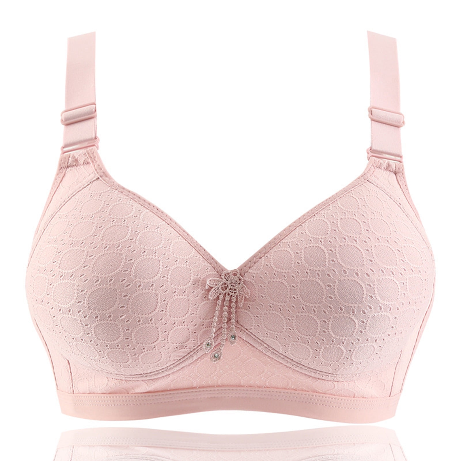 KIHOUT Bra For Women Clearance Womens Solid Lace Bras Plus Size ...