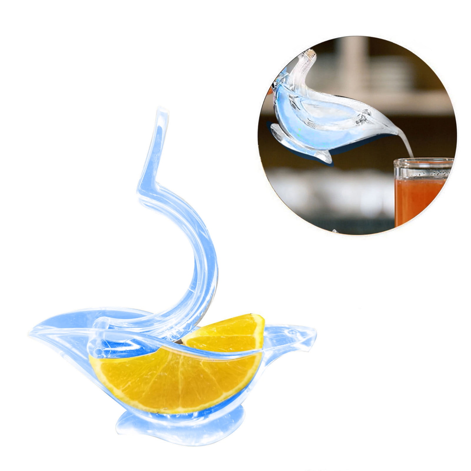 KIHOUT Clearance Bird Shaped Clear Lemon Juice Extractor Mini Multi ...