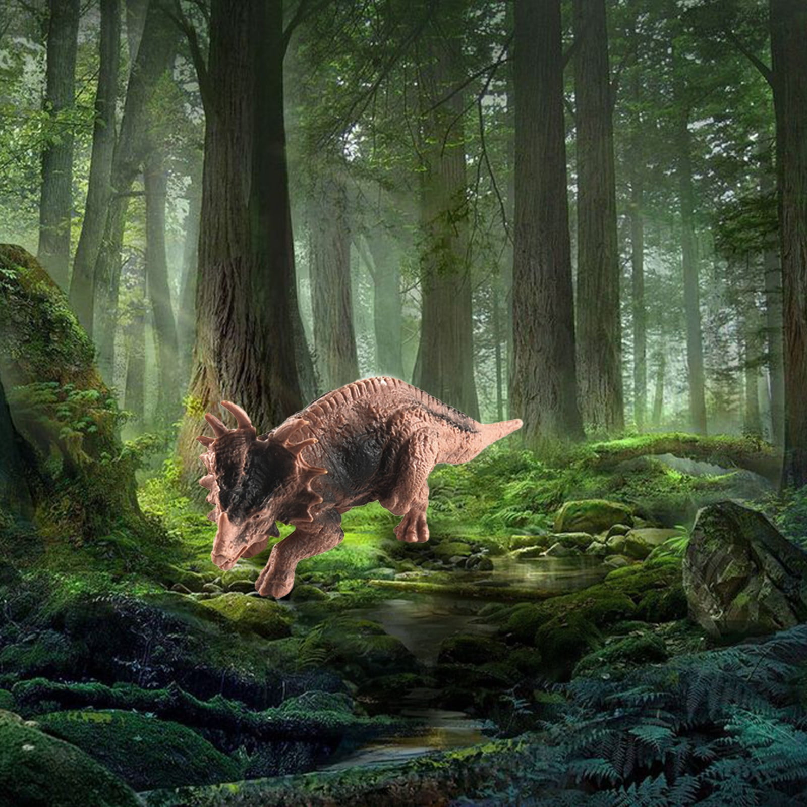 KIHOUT Deals Educational Simulated Allosaurus Dinosaur Model Kids ...