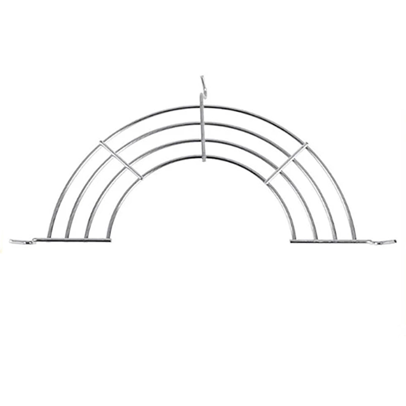 KIHOUT Clearance Kitchen Stainless Steel Semi-circular Frying Pan Rack ...