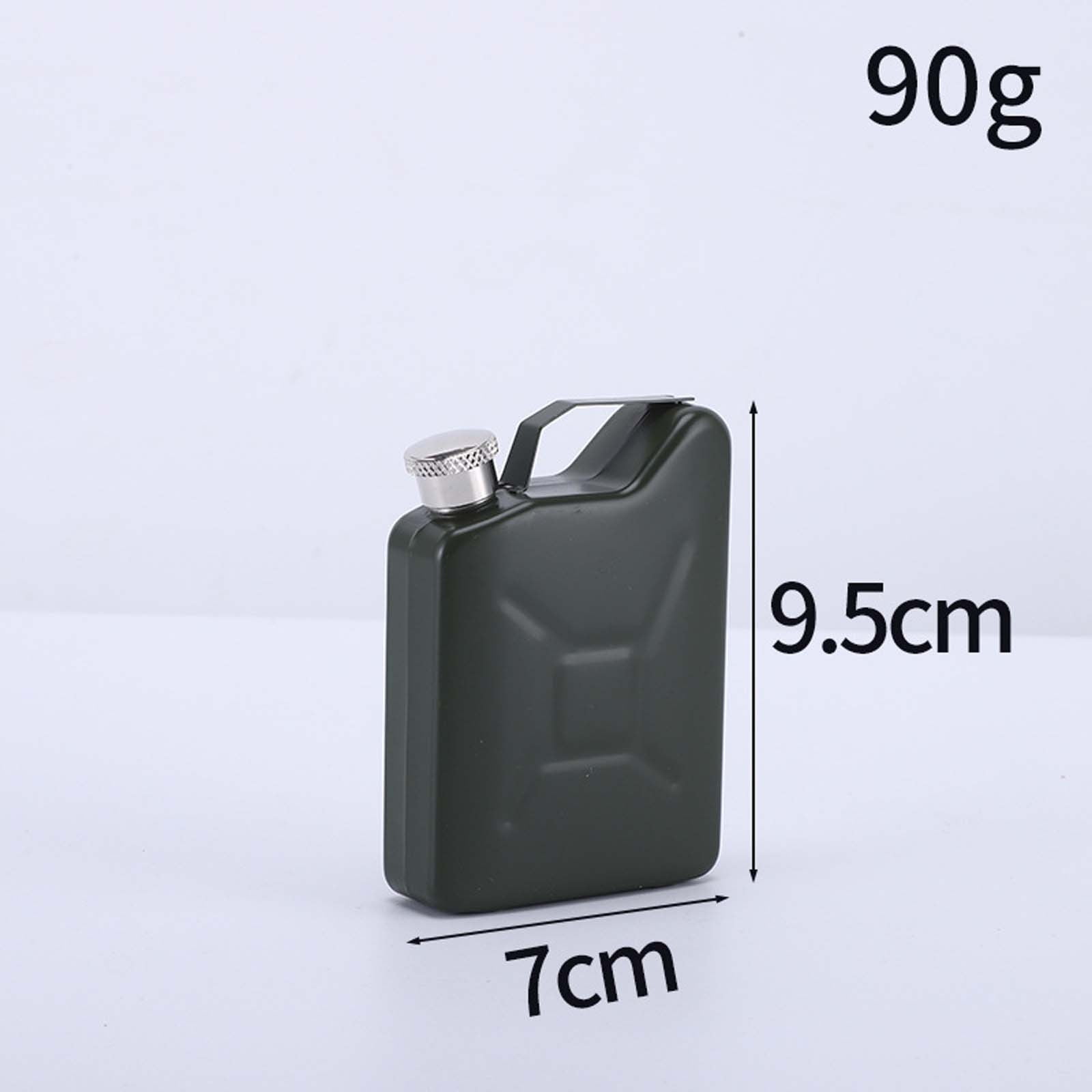 KIHOUT Outdoor Portable Wine Pot Whiskey Flasks Shot Cups Spirits Flasks hidden flasks for ...