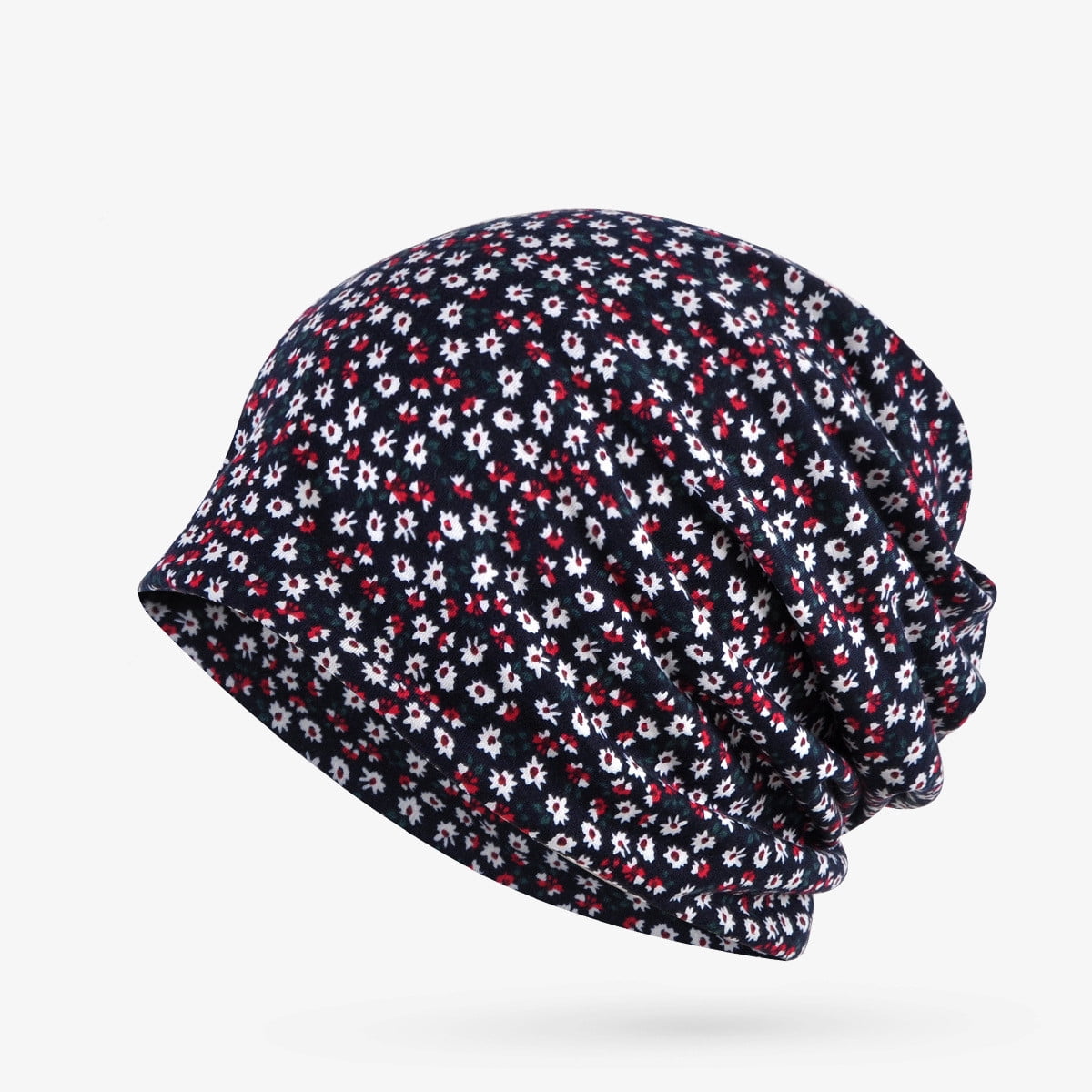 KIHOUT Clearance Women's Summer Cotton Printed + Hoods Dual pPrpose Cap ...
