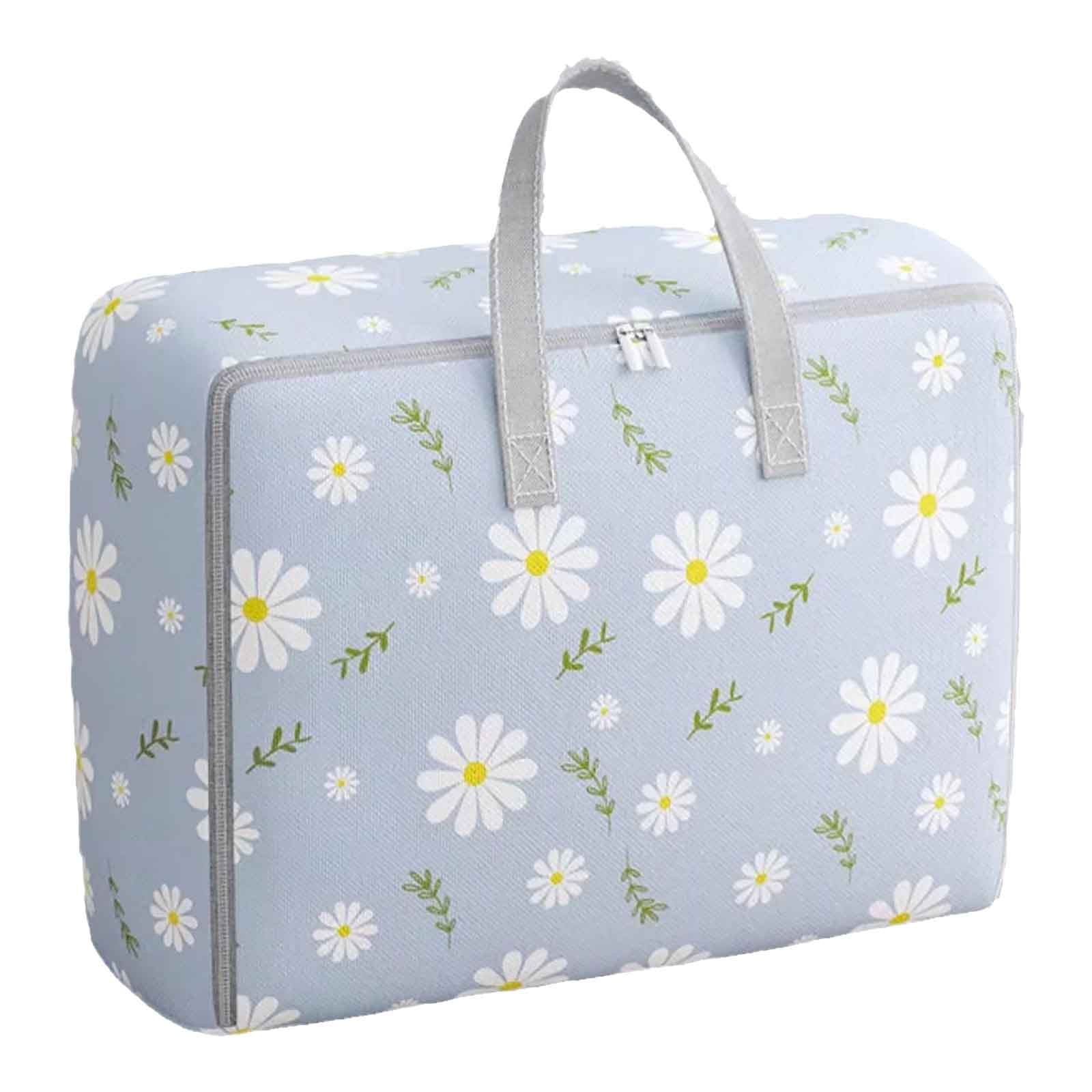 KIHOUT Handheld Cotton Quilt Bags For Storing Clothes, Cotton Quilts ...