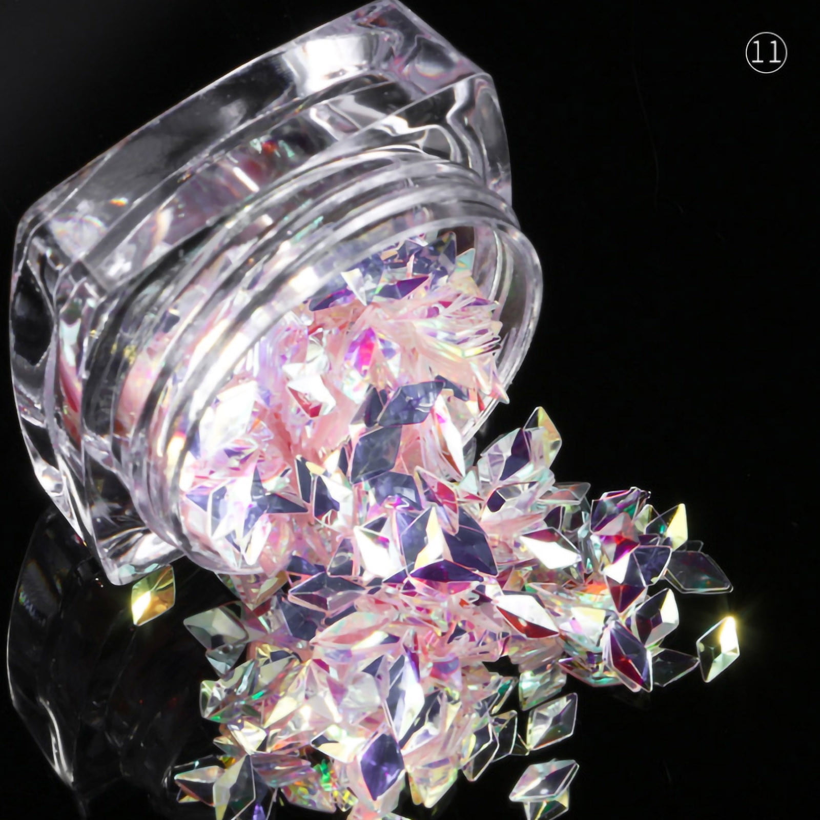 KIHOUT Deals Three-dimensional Diamond Sequins Glitter Sequins Fake ...