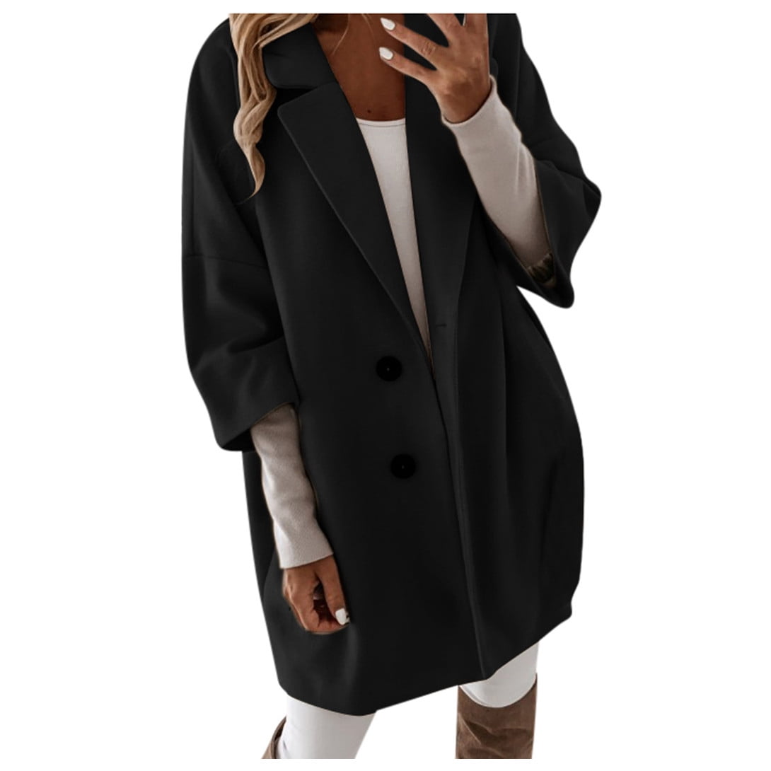 KIHOUT Deals Womens Tops Winter Coats For Women Plus Size Artificial ...