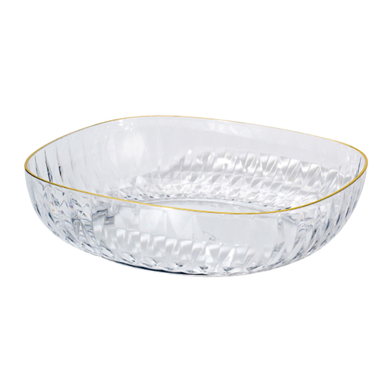 KIHOUT Discount Fruit Plates Home Multi-functional Candy Plates Living ...