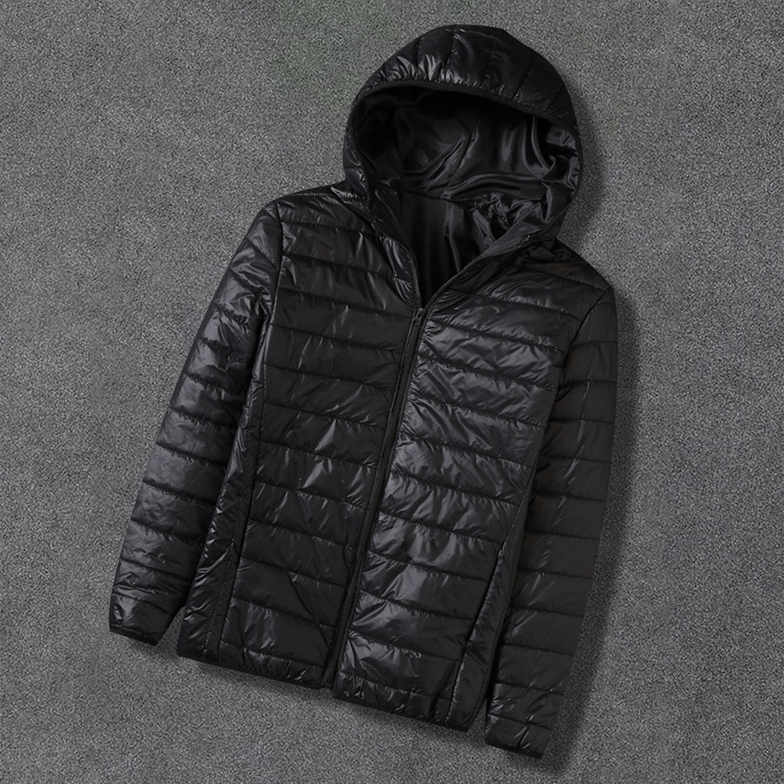 KIHOUT Men's Down Puffer Jacket Lightweight Winter Coats Warm Quilted ...