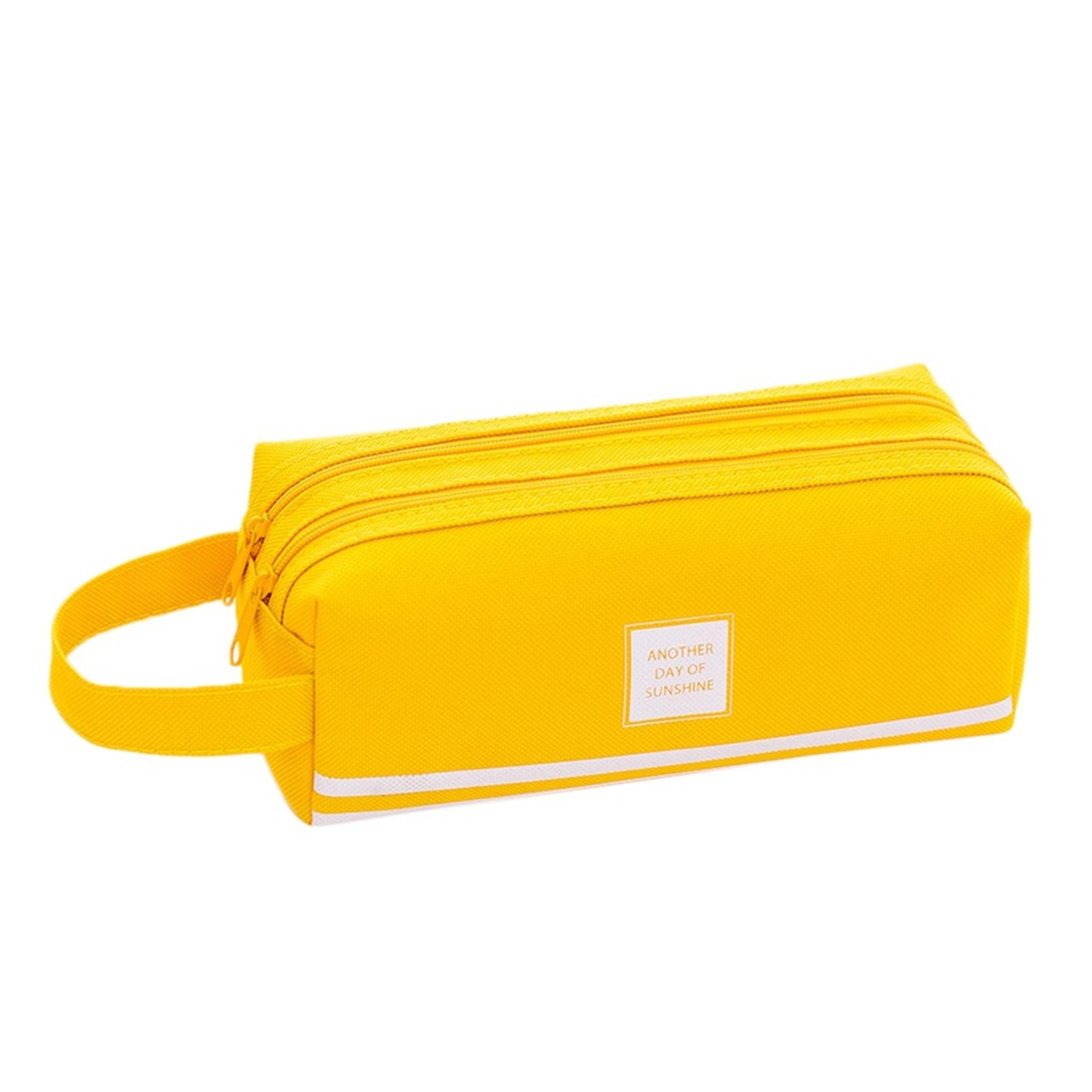 KIHOUT New Capacity Pencil Pen Case Office Large Storage Simple ...