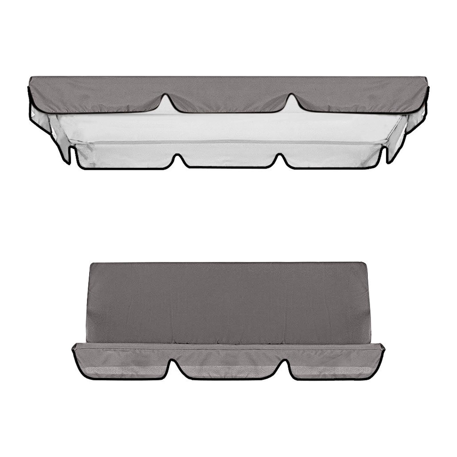 KIHOUT Reduce Oxford Cloth Canopy, Garden Seat Replacement Canopy ...