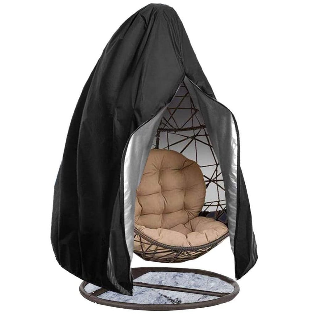KIHOUT Patio Egg Chair Covers with Zipper, Durable Large Wicker Egg ...