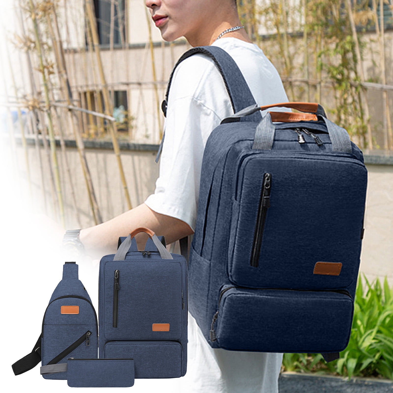 KIHOUT Propormotion Travel Laptop Backpack, Large Women's Men's Travel ...