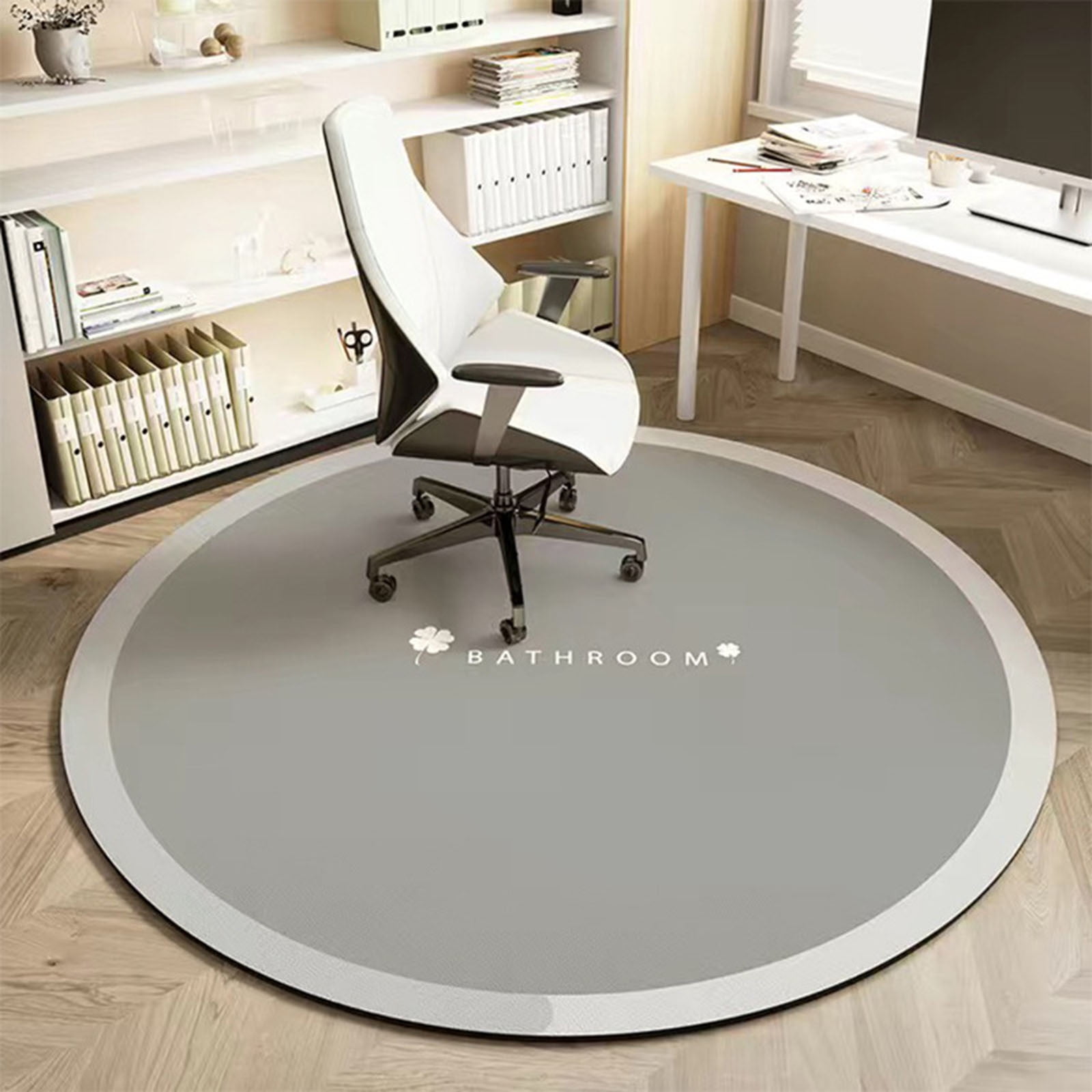 KIHOUT Sales Modern Circular Floor Mat, Living Room, Bedroom, Bedside ...