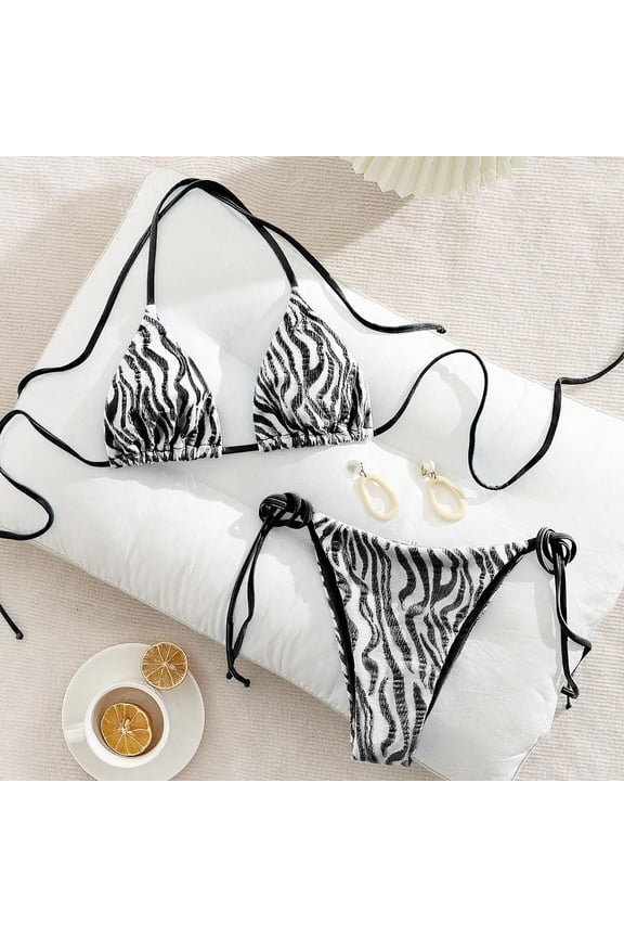 Zebra Print Bikini
