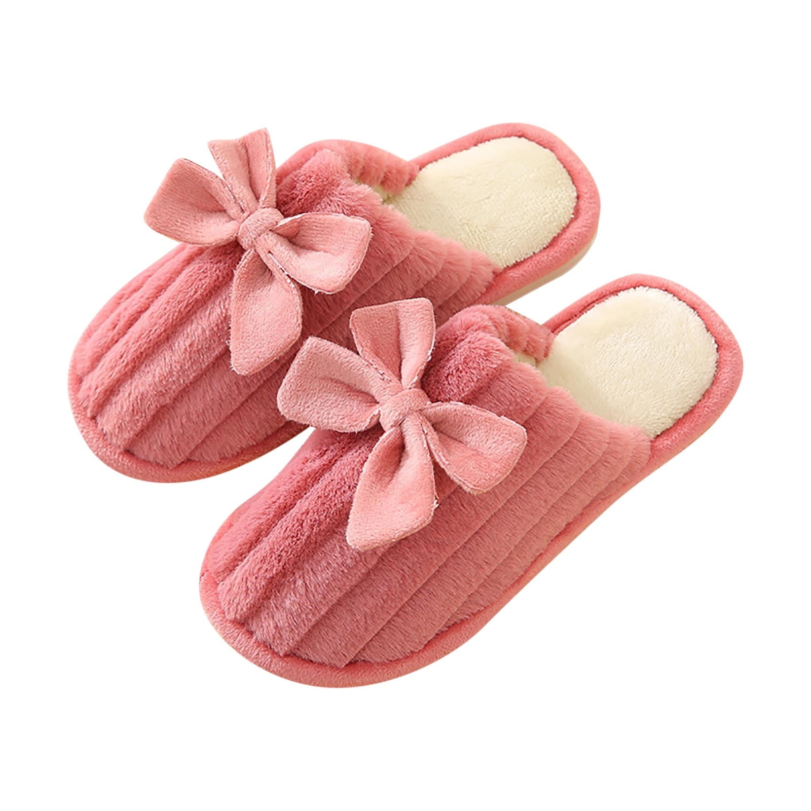 KIJBLAE Women's Slippers Clearance Fashion Women Casual Round Head ...