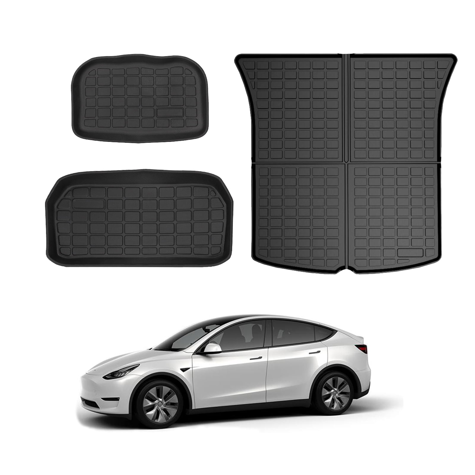 KIKIMO Tesla Model Y Storage Mat and Cargo Liners, Tesla Model Y ...