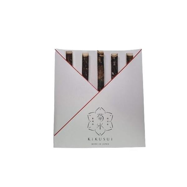 KIKUSUI Kuromoji Toothpicks 5 Count - Handmade Japanese Aromatic Wooden ...