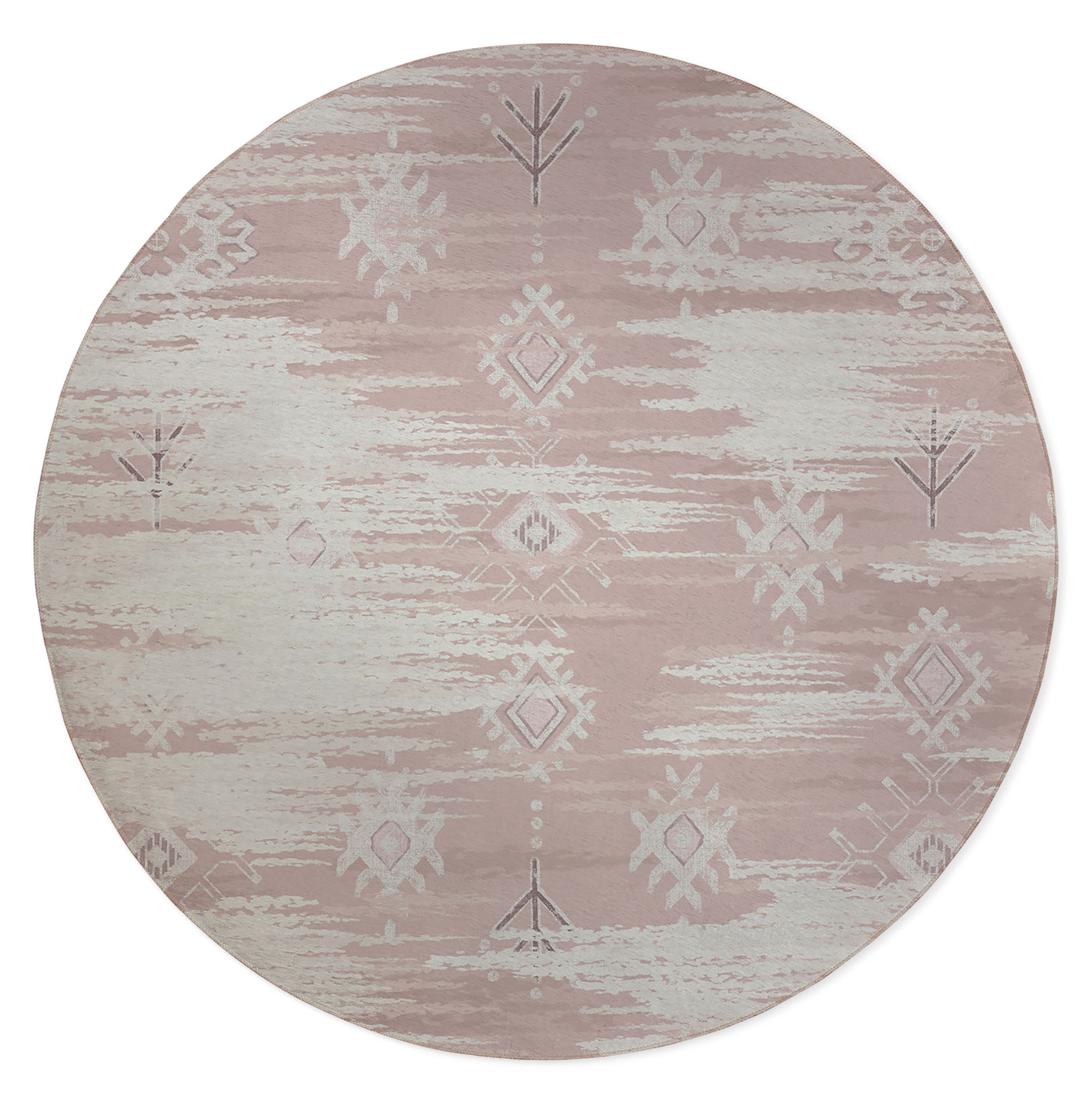 KILIM DISTRESSED PINK Outdoor Rug By Kavka Designs - Walmart.com