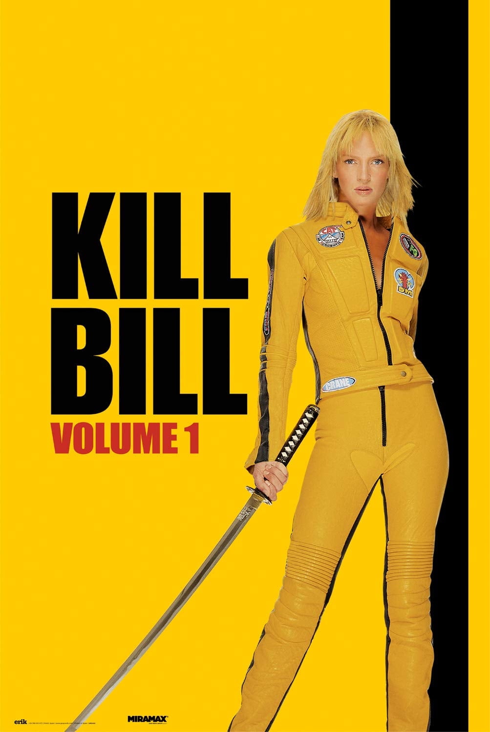 BUY ART FOR LESS Officially Licensed Kill Bill Movie Vol 1 The Bride ...