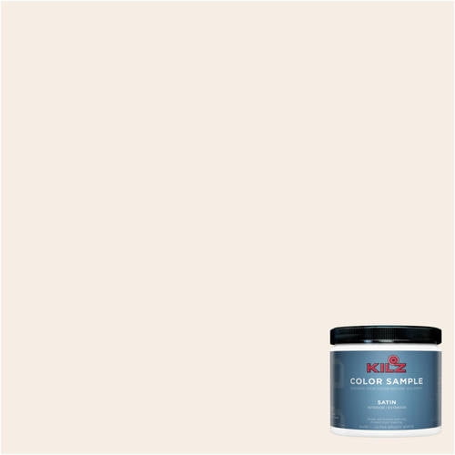 KILZ Complete Coat Paint & Primer, Interior/Exterior, Satin, Cotton, 8 ...