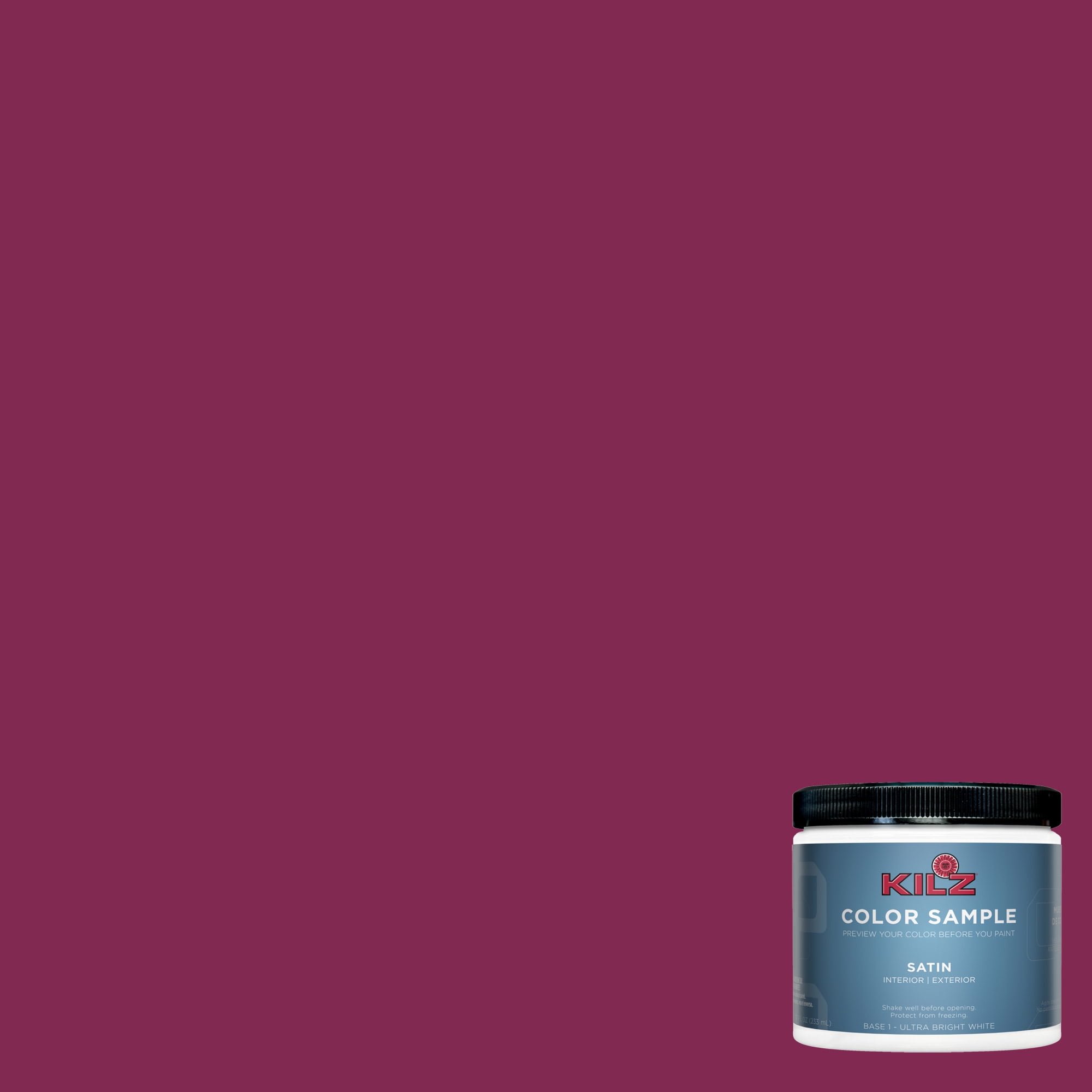 KILZ Complete Coat Paint & Primer, Interior/Exterior, Satin, Satin ...