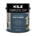 KILZ Complete Coat Paint and Primer Interior/Exterior, Semi-Gloss White ...