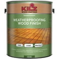 KILZ Exterior Weatherproofing Wood Finish, Transparent, 1 gal - Walmart.com