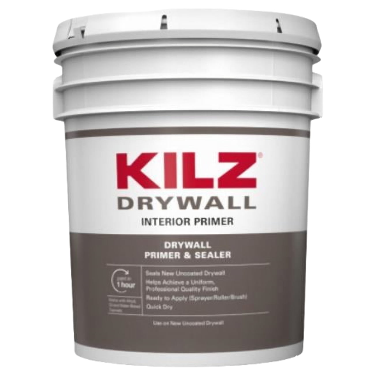 Kilz Drywall Primer & Sealer, 5 Gallon Paint Seal for SheetRock ...