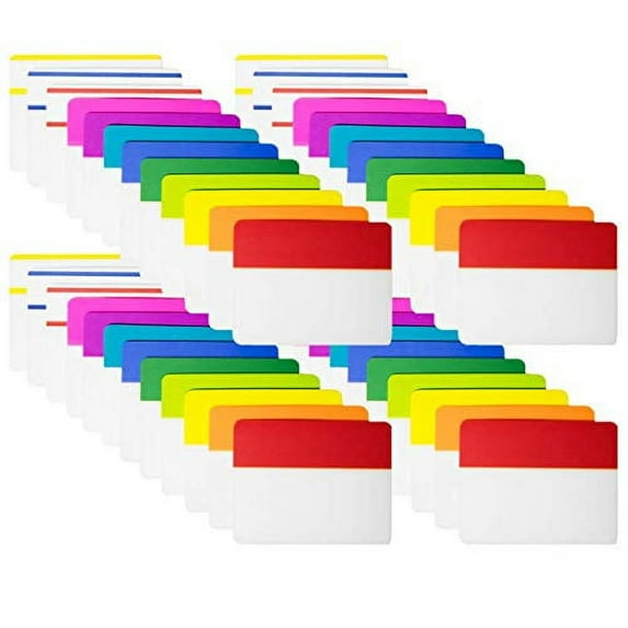 KIMCOME 960 Pieces 2 Inch Tabs Sticky Index Tabs, Page Markers File ...