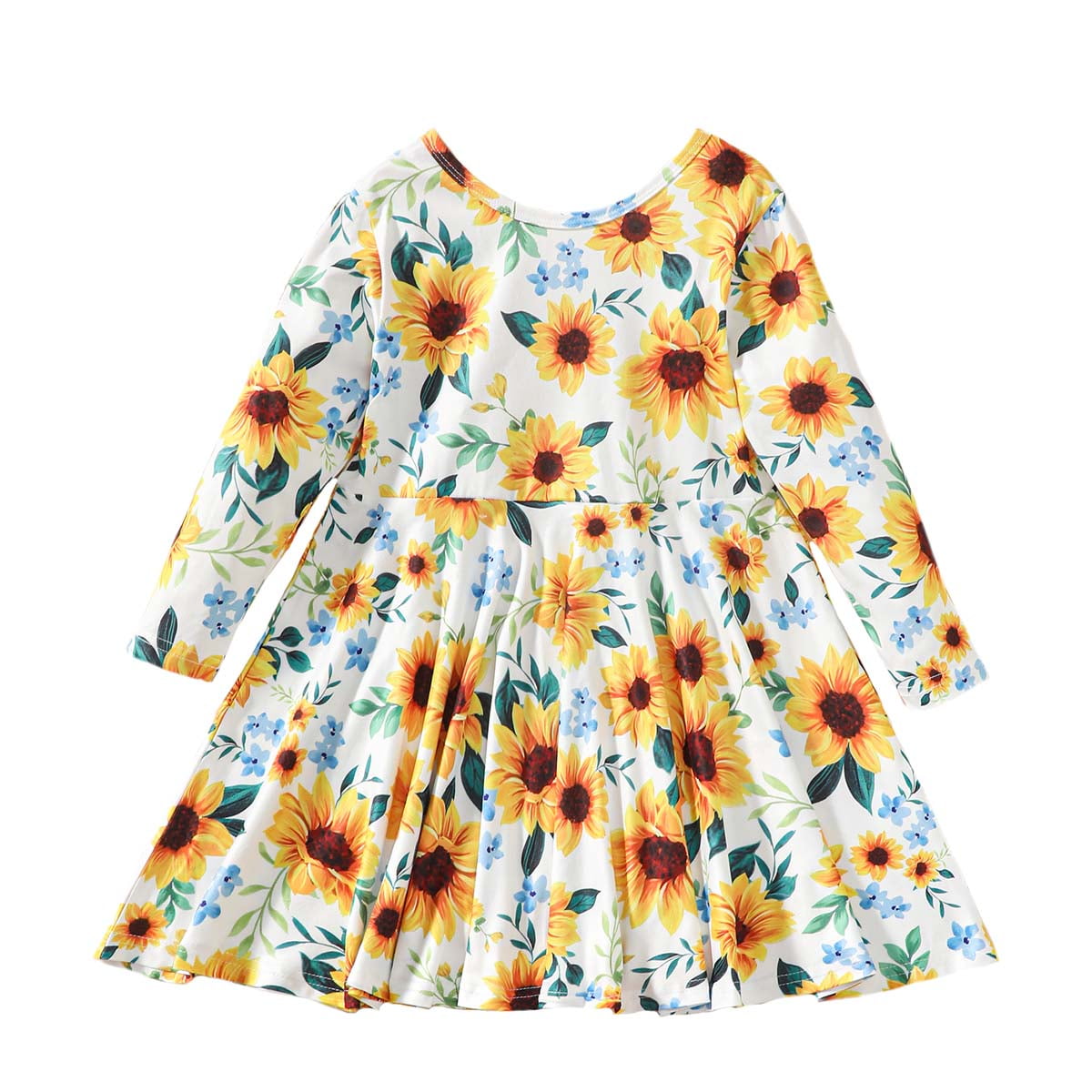 KIMI BEAR Little Girls Dress 2T Little Girls Spring Summer Dress 3T ...