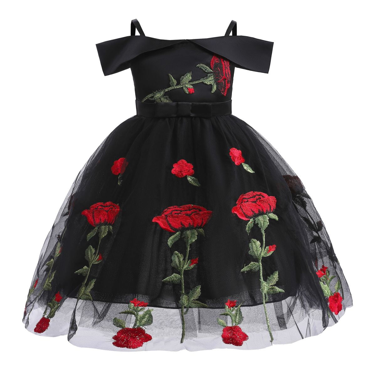 KIMI BEAR Little Girls Formal Dress 9T Little Girls Party Dress ...