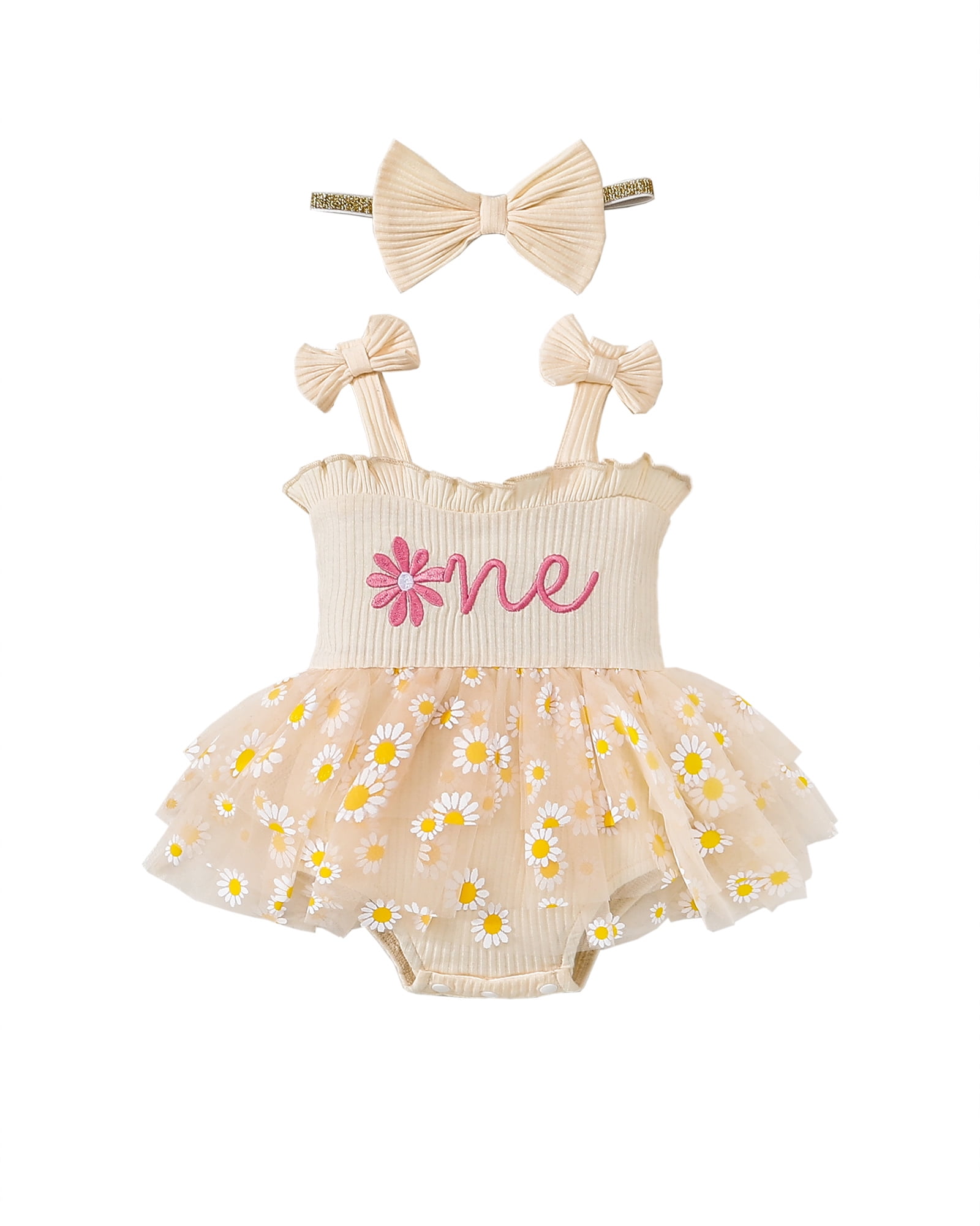 KIMI BEAR Newborn Baby Girls Bodysuits 6-12 Months Summer Clothes ...