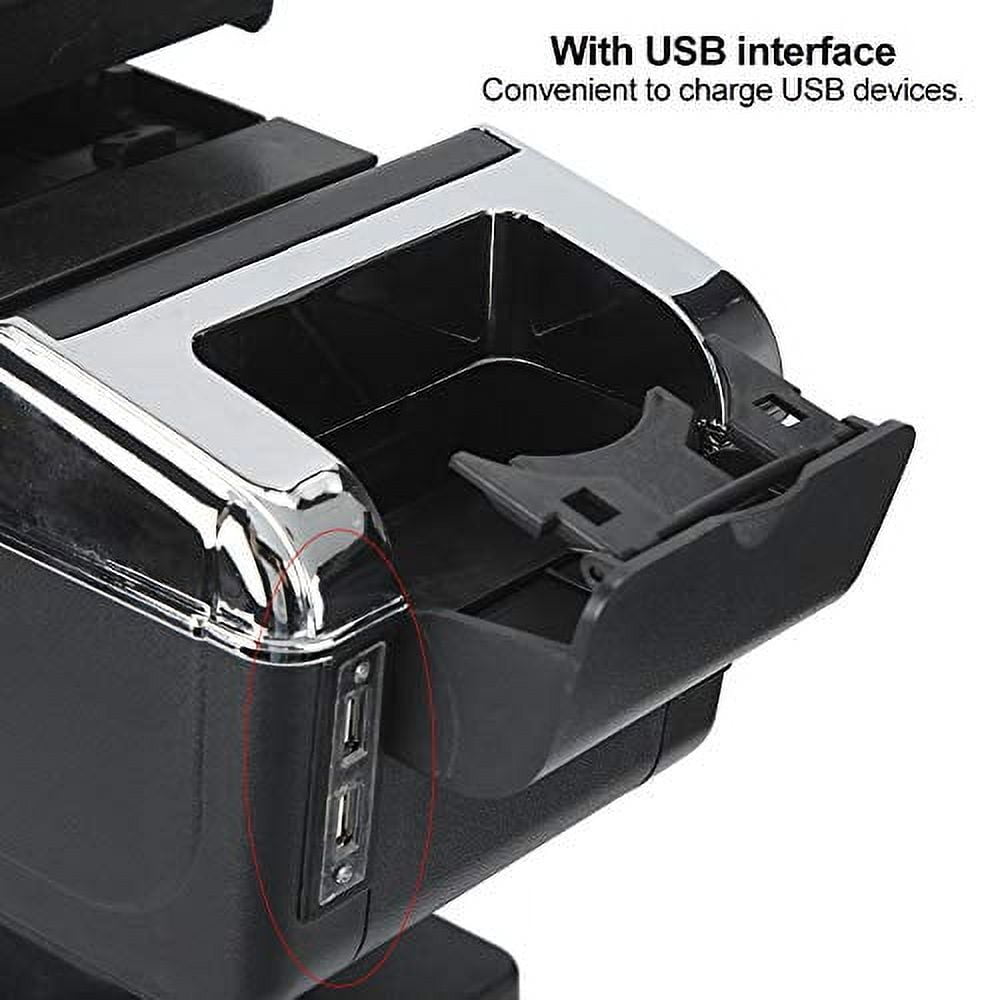 KIMISS Central Console Armrest Box, Universal Auto Car Center Console ...
