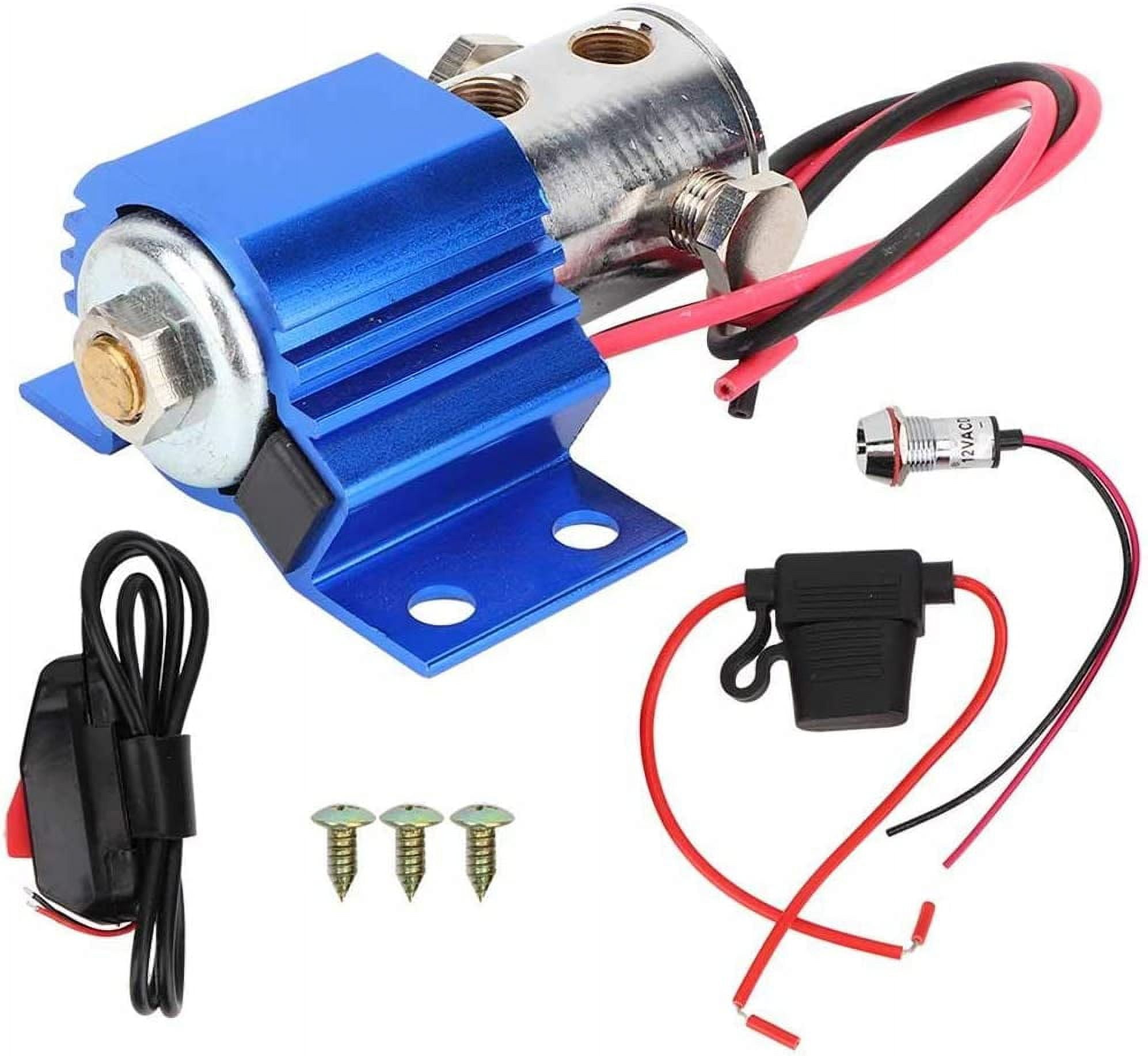 KIMISS Racing Car Brake Line Lock Kit Car Accessories Blue for 12-16 ...
