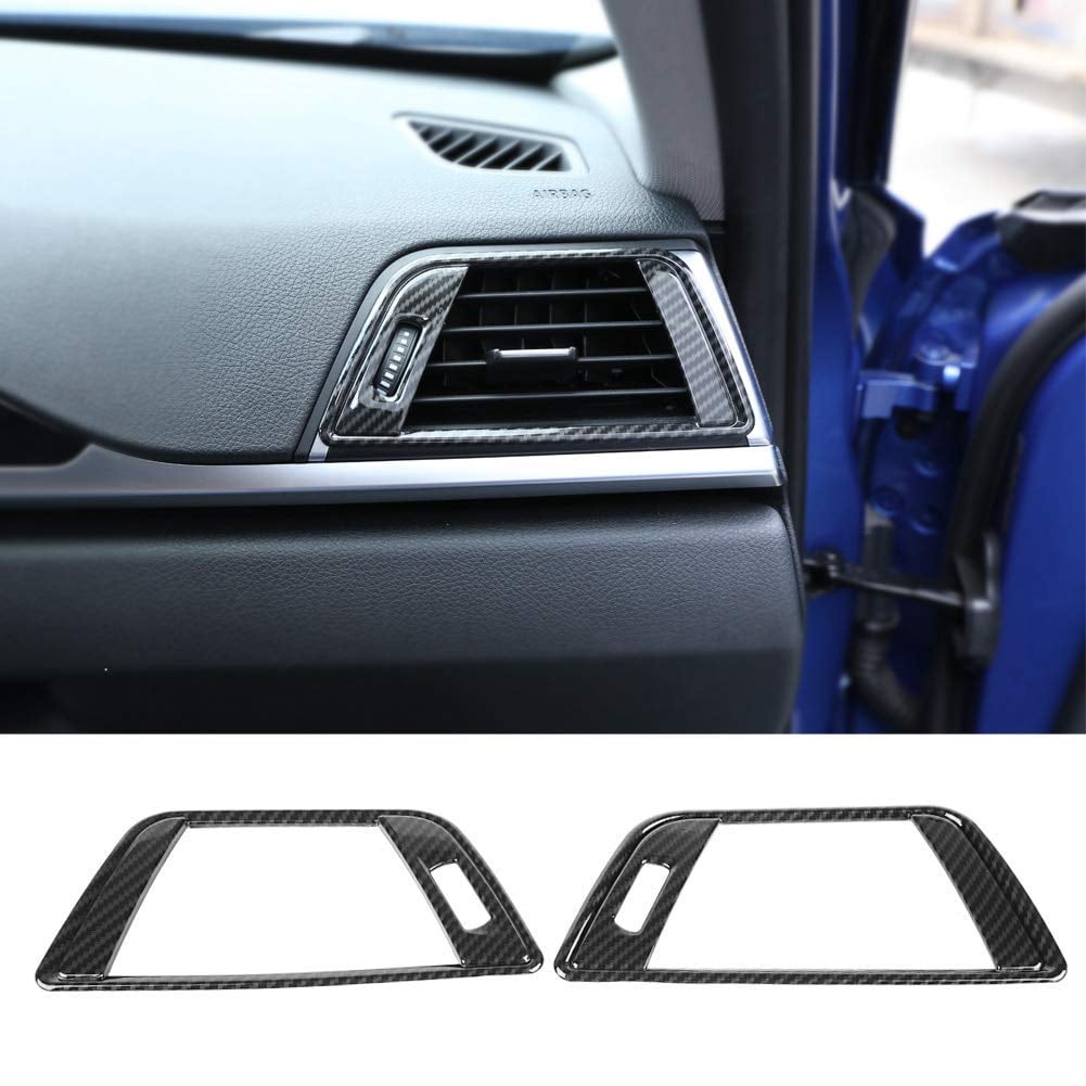 KIMISS Side Air Conditioning CM31 Vent Outlet Trim Frame Cover Carbon ...