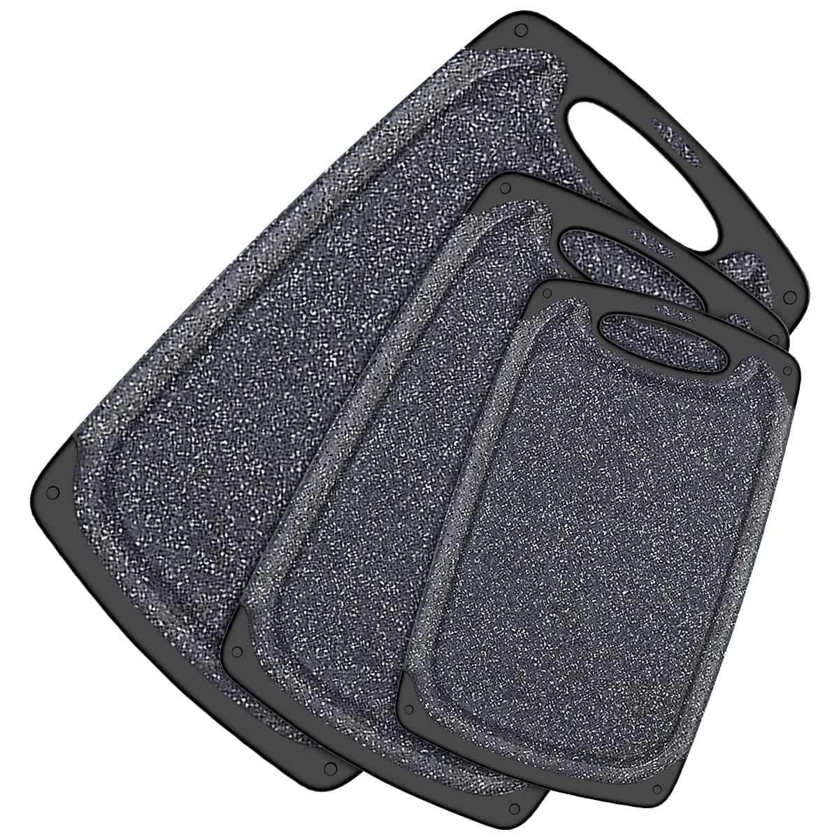 KIMIUP Kitchen Cutting Board (Set of 3),Professional Chopping Boards ...