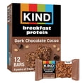 KIND Breakfast Gluten Free Dark Chocolate Cocoa Protein Bars, 1.76 oz ...