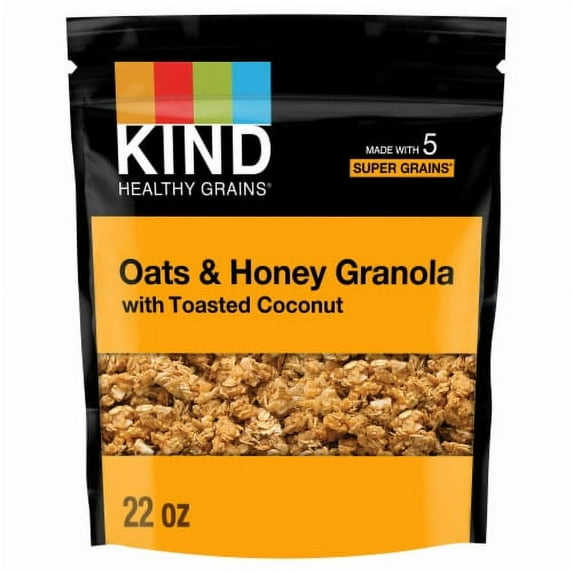 2X - KIND Oats and Honey Healthy Grains Granola Clusters - Walmart.com