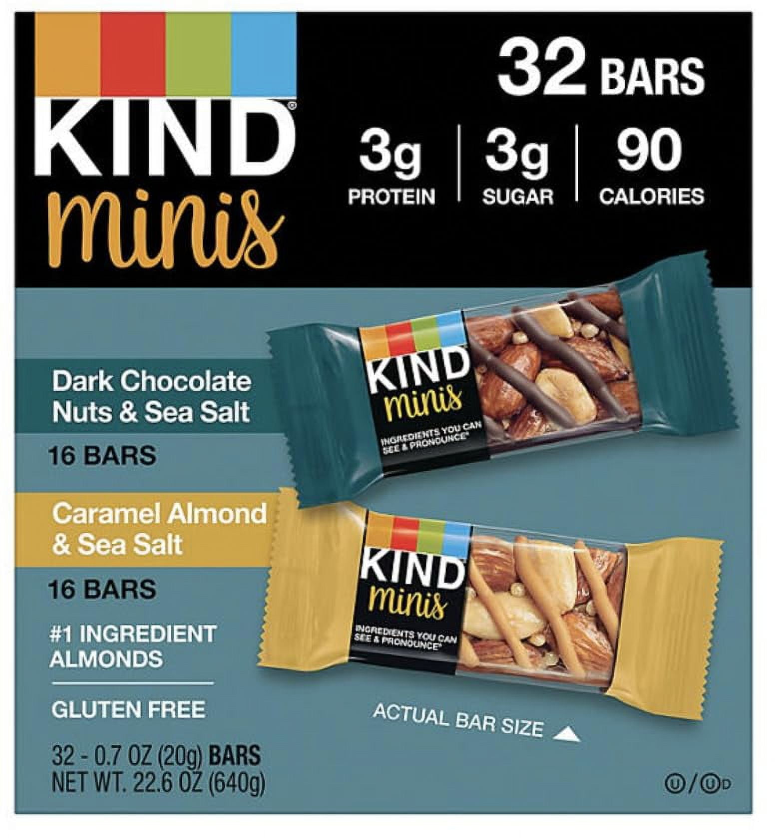 KIND Minis Variety Pack 32 pk. A1 - Walmart.com