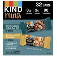 Kind Snacks Minis Variety Pack, 32 Count, 0.7 oz - Gluten-Free, Healthy ...