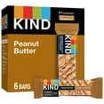 KIND Nut Bars, Peanut Butter, 1.4 oz, 6 Count - Walmart.com