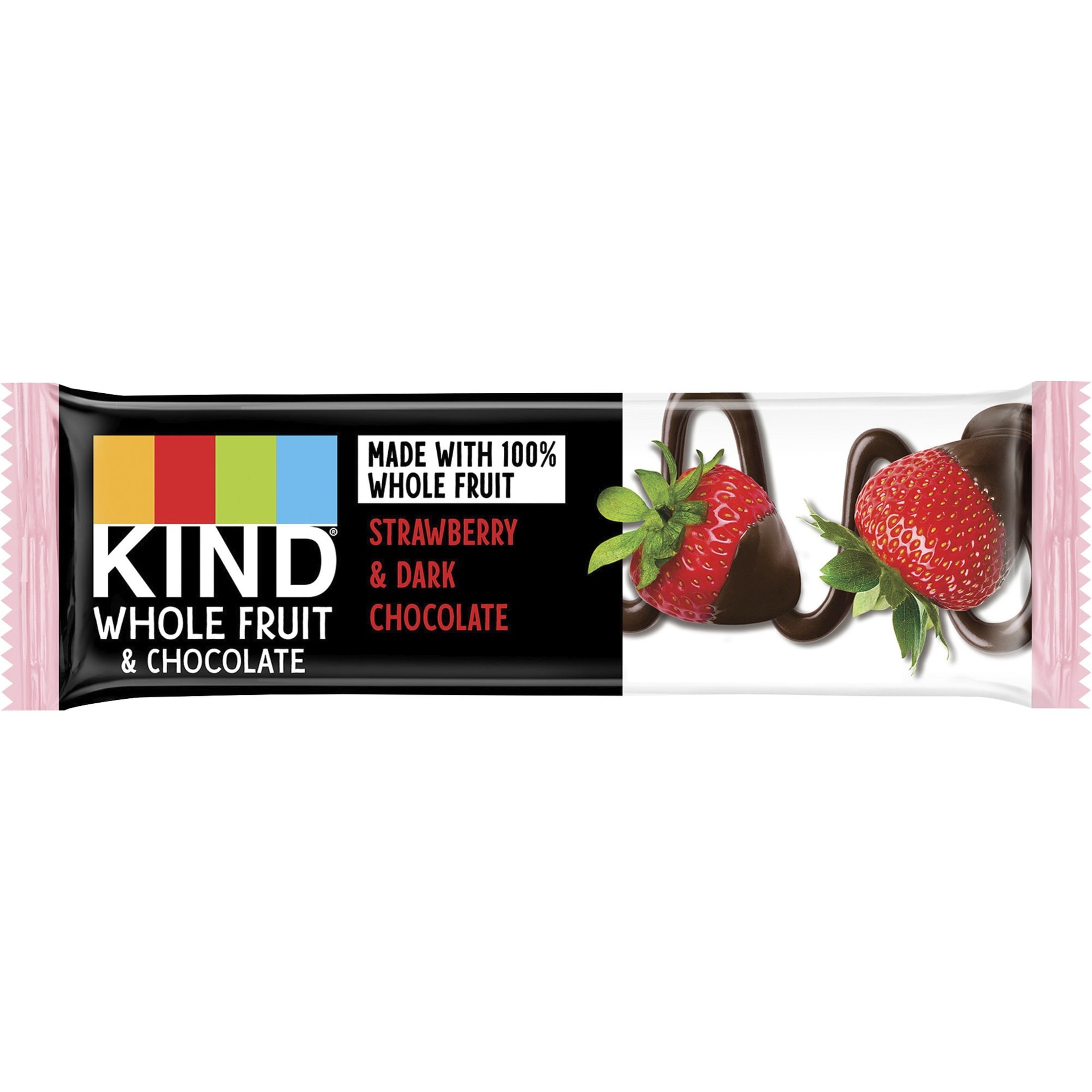 KIND Pressed by KIND Fruit Bars, Dark Chocolate Strawberry, No Sugar ...