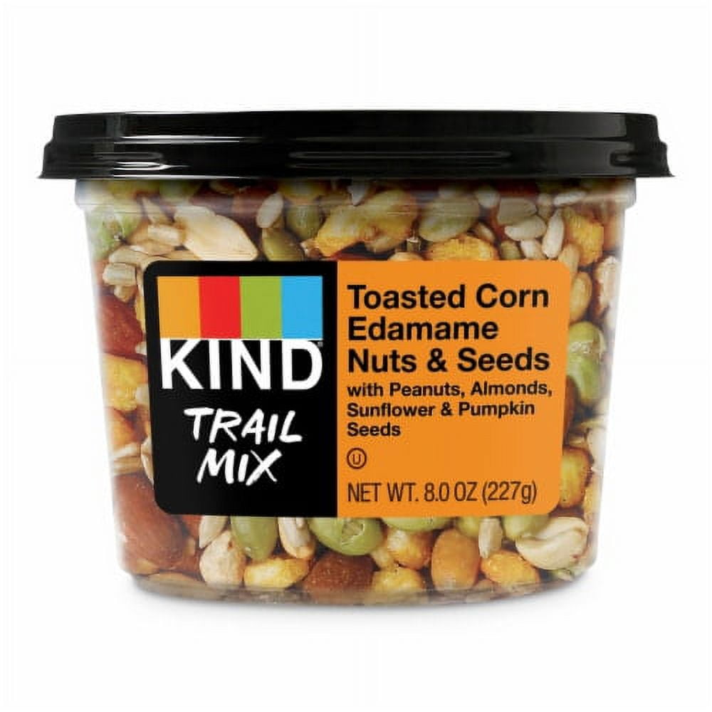 KIND Trail Mix Toasted Corn Edamame Nuts & Seeds - Walmart.com