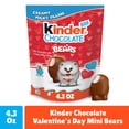 Kinder Chocolate Mini Bears, Milk Chocolate with Creamy Milky Filling ...